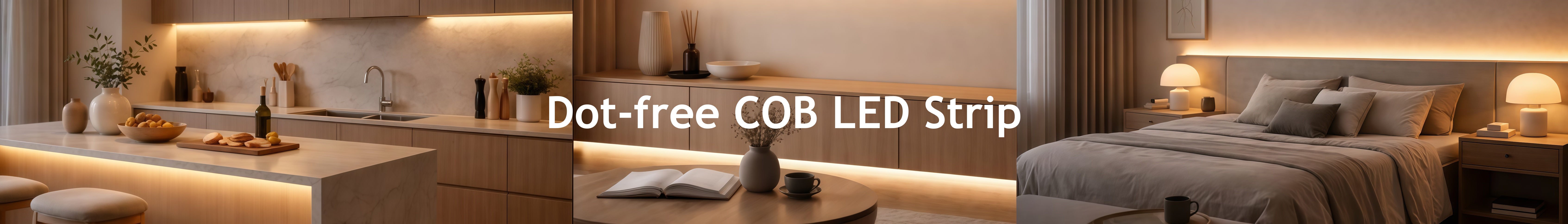 Dot-free COB LED Strip – LED-Lights.com